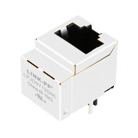 China HFJV1-1G01RL 1000 Base-T RJ45 Vertical Jack Without Leds LPJD0713DNL for sale