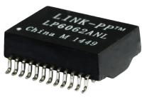 China 749023010 / LP6062NL LAN 10/100/1000 Base-T SMD Transformer Power over Ethernet for sale