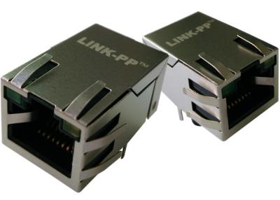 China 08B0-1X1T-36-F | LPJ9011KONL Magnetic RJ45 Jack 10/100Mbps W/LED , Latch Up for sale