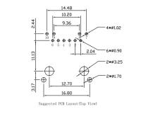 China 08B0-1X1T-36-F | LPJ9011KONL Magnetic RJ45 Jack 10/100Mbps W/LED , Latch Up for sale