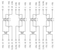 China H5120NL | LP82453NLE Ultra Low Profile Magnetic Transformer Gigabit Ethernet for sale