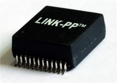 China HX2305NL , HX2305NLT | LP42424ANL Signal Transformers 100Base-TX SMD PoE 350uH 2-Port for sale