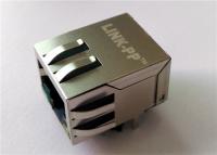 China HFJ11-RPE44E-L11RL POE RJ45 Jack HFJ11-RPE44E-L12RL 10 / 100Mbps IEEE802.3af for sale
