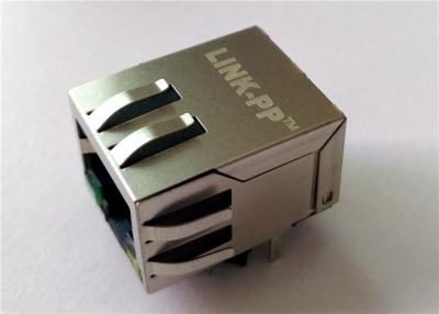 China HFJ11-RPE44E-L11RL POE RJ45 Jack HFJ11-RPE44E-L12RL 10 / 100Mbps IEEE802.3af for sale