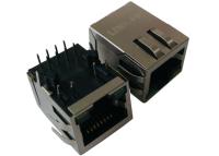 China HFJ11-RPE44E-L11RL POE RJ45 Jack HFJ11-RPE44E-L12RL 10 / 100Mbps IEEE802.3af for sale