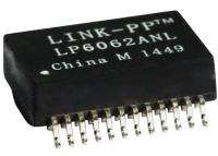 China H6062NL , H6062NLT TRANSFORMER MODULE GIGABIT POE 1 : 1 Transmitter, 1 : 1 Receiver for sale