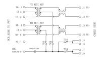 China 5-6605308-1 Mag RJ45 Jack Decoupling Capacitor With Resistor LEDs LPJ0012A73NL for sale