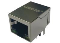 China SI-60127-F , LPJ0011HENL Jack Rj45 Socket 10/100BaseT, 1X1, G/Y, Tab Down, RoHS for sale
