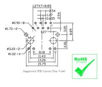 China SI-60127-F , LPJ0011HENL Jack Rj45 Socket 10/100BaseT, 1X1, G/Y, Tab Down, RoHS for sale