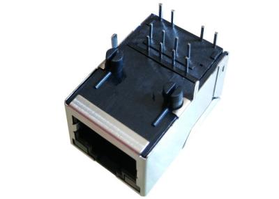 China SI-80007-F Telecom Rj45 8 POS 2.54mm Solder RA Thru-Hole 8 Terminal 1 Port LPJ1014NHNL for sale