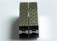 China 76090-5001 CONN CAGE SFP+ 2X1 W/LIGHT PIPE 	THT, R/A, Board Guide, EMI Shielded for sale
