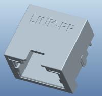 China LPJE4715BGNL Low-Profile RJ45 Jack 8P8C Thru Hole PCB Mounting for sale
