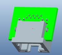 China LPJE4715BGNL Low-Profile RJ45 Jack 8P8C Thru Hole PCB Mounting for sale