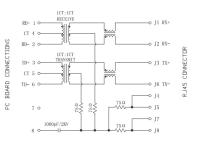 China Multi-port RJ45 HFJ12-E2450ERL Dual Tab-Down 10/100Base-T Wo/LED , LPJF26404CNL for sale