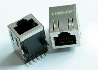 China TE 6605835-1 Mag45 Modular Jack Gigabit Magnetic , LPJG16314CNL 1000Base-T Con_Rj45 for sale