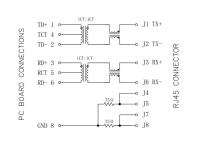 China HFJ11-S050ERL Magnetic RJ45 Jack LPJ0132CNLE 10/100Mbps,R/A Shield No/LEDs for sale