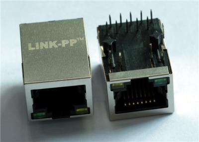 China HFJ11-RP48E-S1L12RL Integrated RJ45 10/100Base-T Network LPJ0155HENL for sale