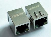 China LPJ0155HENL POE RJ45 Connector Cross HFJ11-RP48-S1L12RL Magnetics Jack for sale