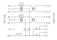 China SI-60078-F 100Base-T Connector Rj45 Socket LPJ0011CNL 8 ways without LEDs for sale