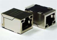 China 8ways 10/100BT Magnetic Rj45 SMT Connector Shielded W/LED G-Y RoHS LPJ19234BHNL for sale