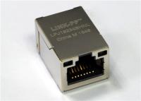 China 8ways 10/100BT Magnetic Rj45 SMT Connector Shielded W/LED G-Y RoHS LPJ19234BHNL for sale