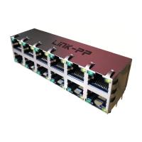 China 1-1840267-4 POE RJ45 Stacked Jack  POE+ 2x6 POE Rj45 Pinout 2-1840267-4 for sale