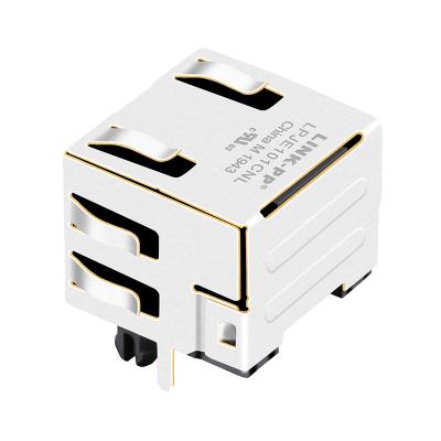 China 615008140621 RJ45 Modular Jack Shielded With EMI Finger CAT 3 Rating for sale