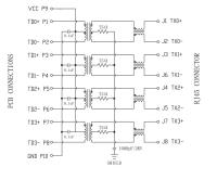 China Stacked RJ45 2x4 Gigabit Dual Rows W/LED XFGIGH-STKVDYG8-4 , XFGIGH-STKVDxu8-4 for sale