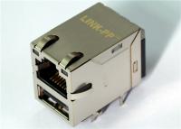 China RU3-261A1D11 RJ45 USB Connector LPJU3101AONL 10/100Base-T Magnetics With Led for sale
