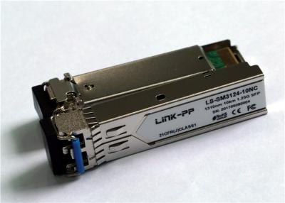 China 1.25Gbps SFP Transceiver , Single Mode , 10km Reach 1310nm LS-SM3124-10 Series for sale