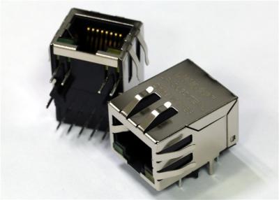 China XMG-01-4-P23-111-1P0 Magnetic 100Base-T POE RJ45 Connector LPJ0257GENL for sale