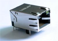 China LPJ2011KONL Pin to MIC2411C-6131T-LF3 Pin 7499011610 Magnetics LED Rj45 Jack for sale