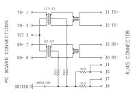 China RJLBC-060TA1 RJ45 With Integrated Magnetics 10/100 BASE-TX Filtered Connector for sale