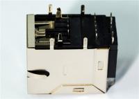 China ARJE-0032 Rj45 USB Connector Combo Thru-Hole 10/100 Base-T RJ45 Stacked for sale