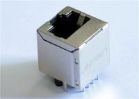 China Vertical RJ45 Jack ARV11-3824I Single Port RJ45 100/1000 BaseT Gigabit LED Flexible for sale