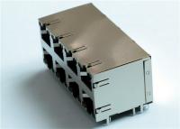 China 2X4 Ports Stackable Modular Jack RJSNE538508 , RJSNE-5385-08 Variety of LED for sale