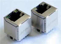 China XRJV-11-01-8-8-4-MD12-2 , Vertical Mounting 8P 8C Shielded 100M Lan Magnetic Inside for sale