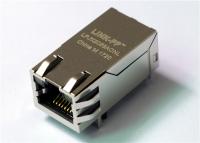 China 0826-1X1T-AC-F PSE Rj45 Gigabit Ethernet Socket IEEE802.3at With LED Indicators for sale