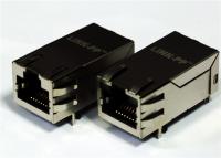 China HFJT1-1GHP-L12RL Conn RJ-45 F 8 POS 2.54mm Solder RA Thru-Hole 20 Terminal 1 Port for sale