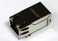 China HFJT1-1GHP-L11RL Conn RJ-45 F 8 POS 2.54mm Solder RA Thru-Hole 20 Terminal 1 Port for sale