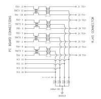 China HFJT1-1GHP-L11RL Conn RJ-45 F 8 POS 2.54mm Solder RA Thru-Hole 20 Terminal 1 Port for sale