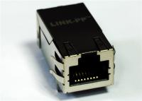 China HFJT1-1GPRL 1000Base-T Tab-Up Gigabit POE Plus Magnetic RJ45 Connector Shielded for sale