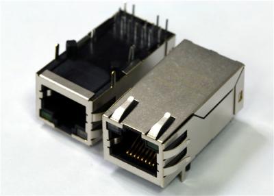 China 1000Base-T POE Magnetic RJ45 HFJT1-1GHPE-L71RL Conn Jack to Ethernet for sale
