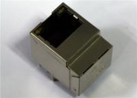 China HFJV1-E1G41-L12RL Vertical RJ45 Jack 1000Base-T Magnetic Shielded LEDs for sale