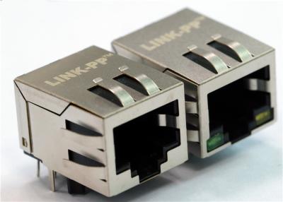 China A60-113-300P432 Ethernet RJ45 Magnetics 1G Socket Shielded Single Port for sale