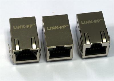 China 10/100 Base HUB POE RJ45 Connector 90 Degree LPJ1153AHNL IEEE802.3af(at) for sale