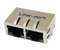 China ARJM12A1-805-BB-CW2 Multi-Port RJ45 Connectors For Switch Router 1x2 2.5G M for sale
