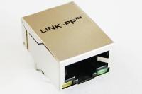 China Lan Jack Rj45 RJ-001NAF RJ45 Single Port Right angle Ethernet Connectors for sale