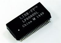 China Dual Port SMD Gigabit Magnetic POE Transformer / POE+ Isolation Magnetic LP6080NL for sale