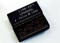 China Dual Port SMD Gigabit Magnetic POE Transformer / POE+ Isolation Magnetic LP6080NL for sale